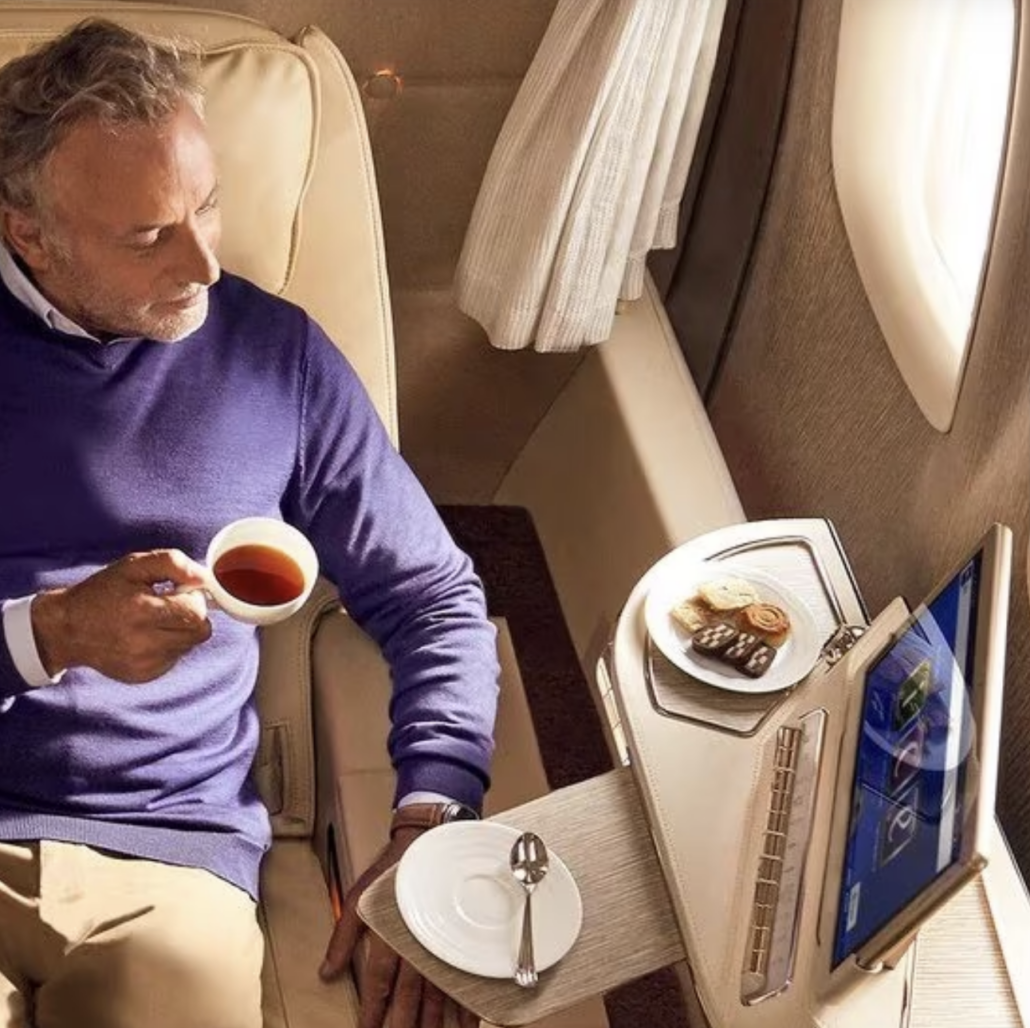 EXPLORE THE EMIRATES BOEING 777 FIRST CLASS CABIN – ATPI Cruise & Travel
